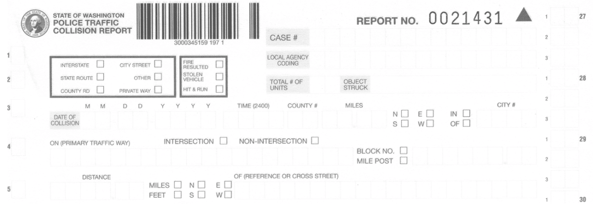 How Do I Read the Report From My Car Accident in WA?